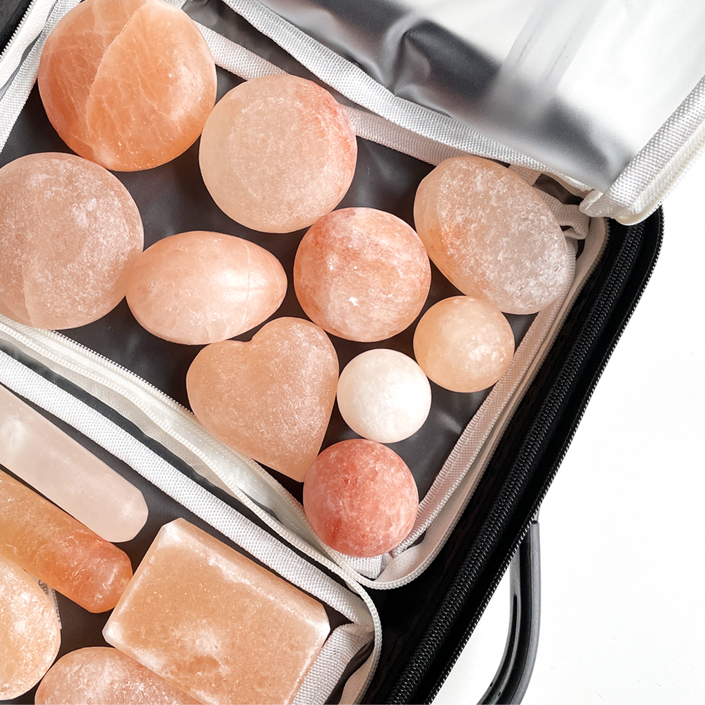 Round Himalayan Salt Stone Add-On (4) — VULSINI